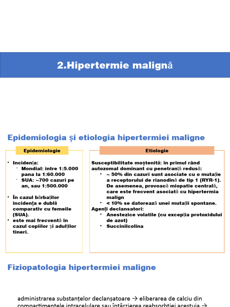 Hipertermie Malignă | PDF