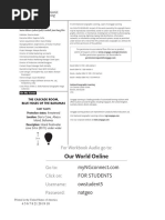 Our World 1 Workbook (2nd Edition) | PDF | Sky | English Language