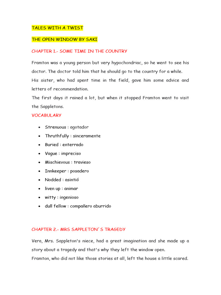 Tales With A Twist | PDF