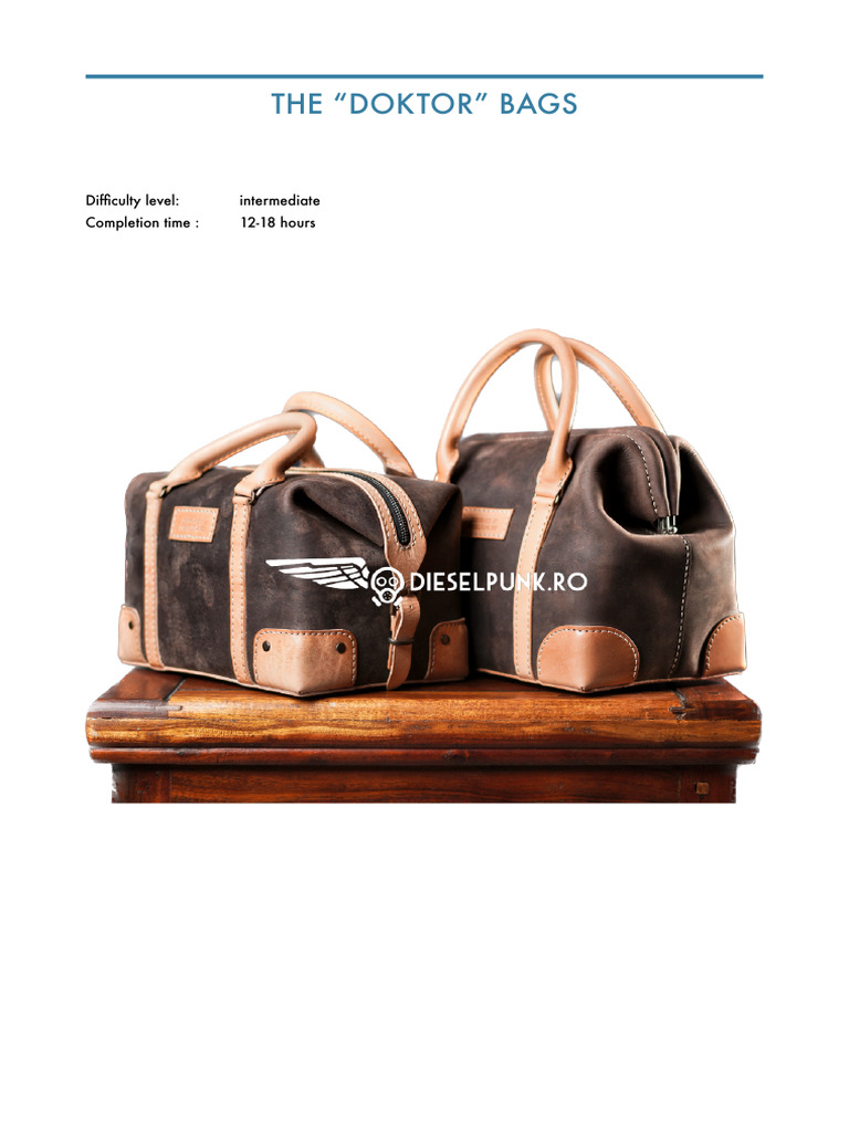 Vintage Frame Leather Doctors Bag Dieselpunkro | PDF