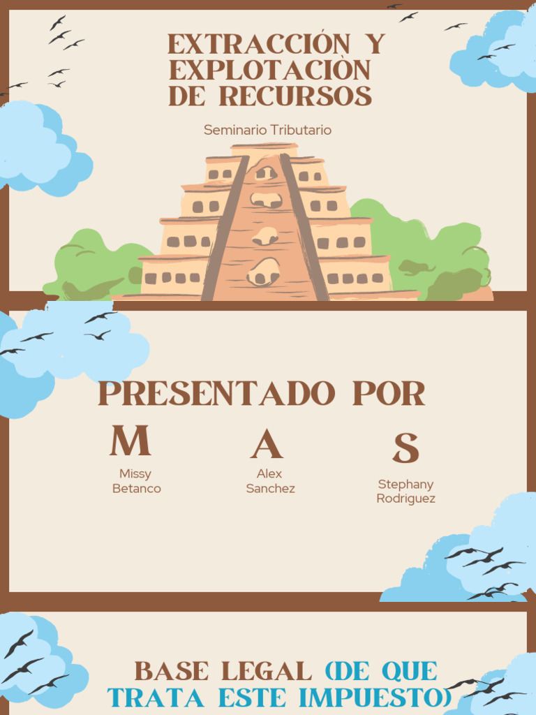 Impuesto sobre Explotación de Recursos | PDF | Minería | Impuestos