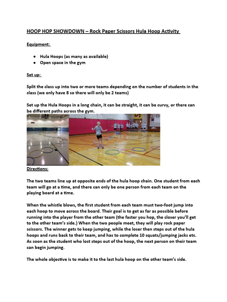 Hoop Hop Showdown | PDF