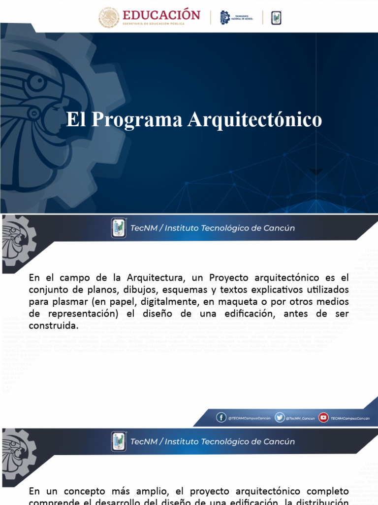 Definición y Proceso del Programa Arquitectónico | PDF | Diseño ...