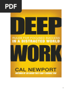 Understanding Deep Work by Cal Newport | PDF