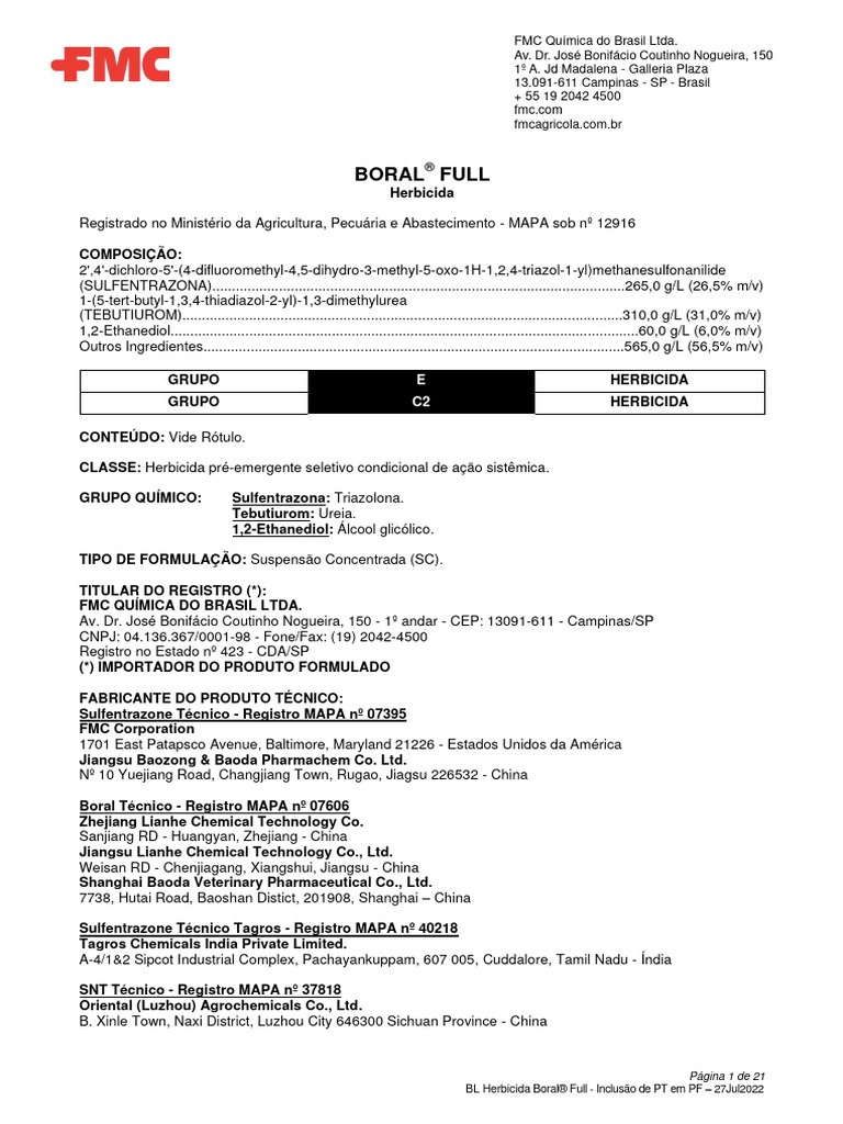 Bula - Boral Full | PDF | Agricultura | Nuvem