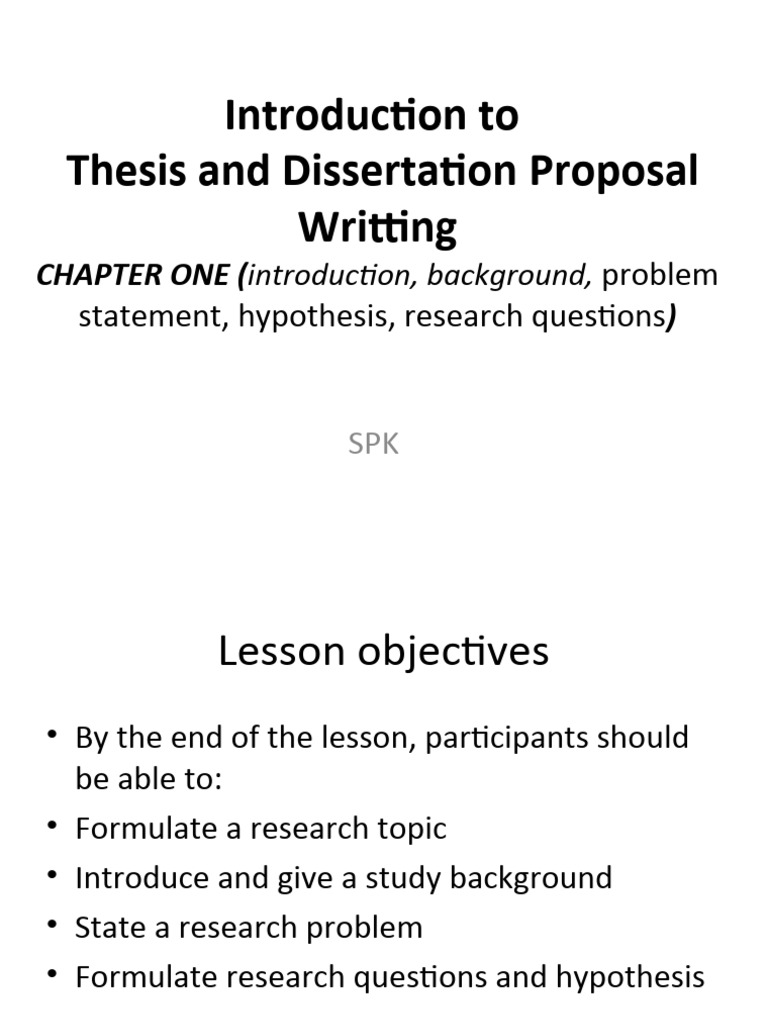 Proposal Writing | PDF | Hypothesis | Causality