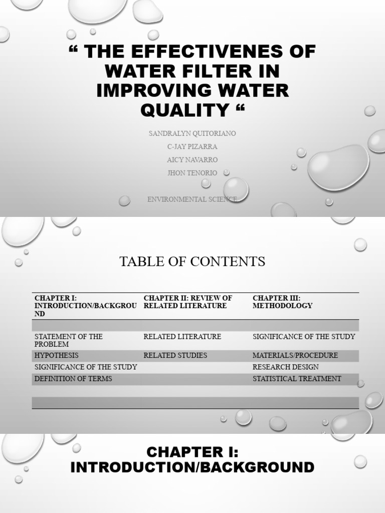 Cja Y | PDF | Water | Water Purification
