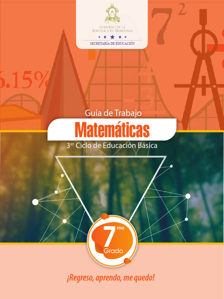 Matematicas 7mo Grado 2020 | PDF | Ecuaciones | Entero
