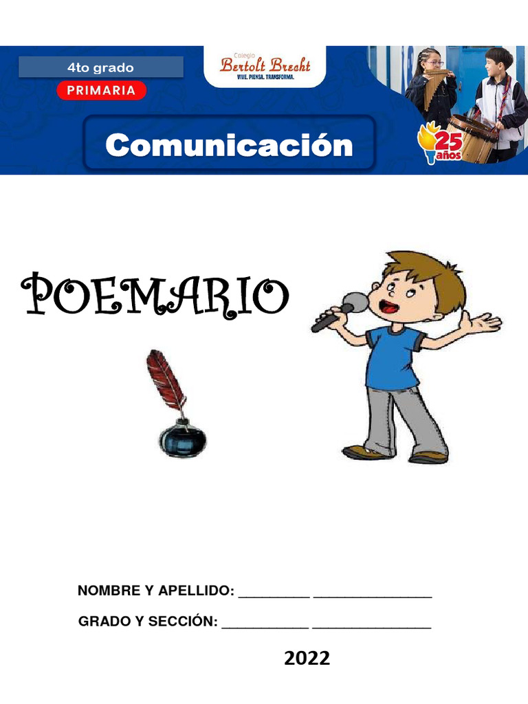 Plan Lector - Poemario | PDF