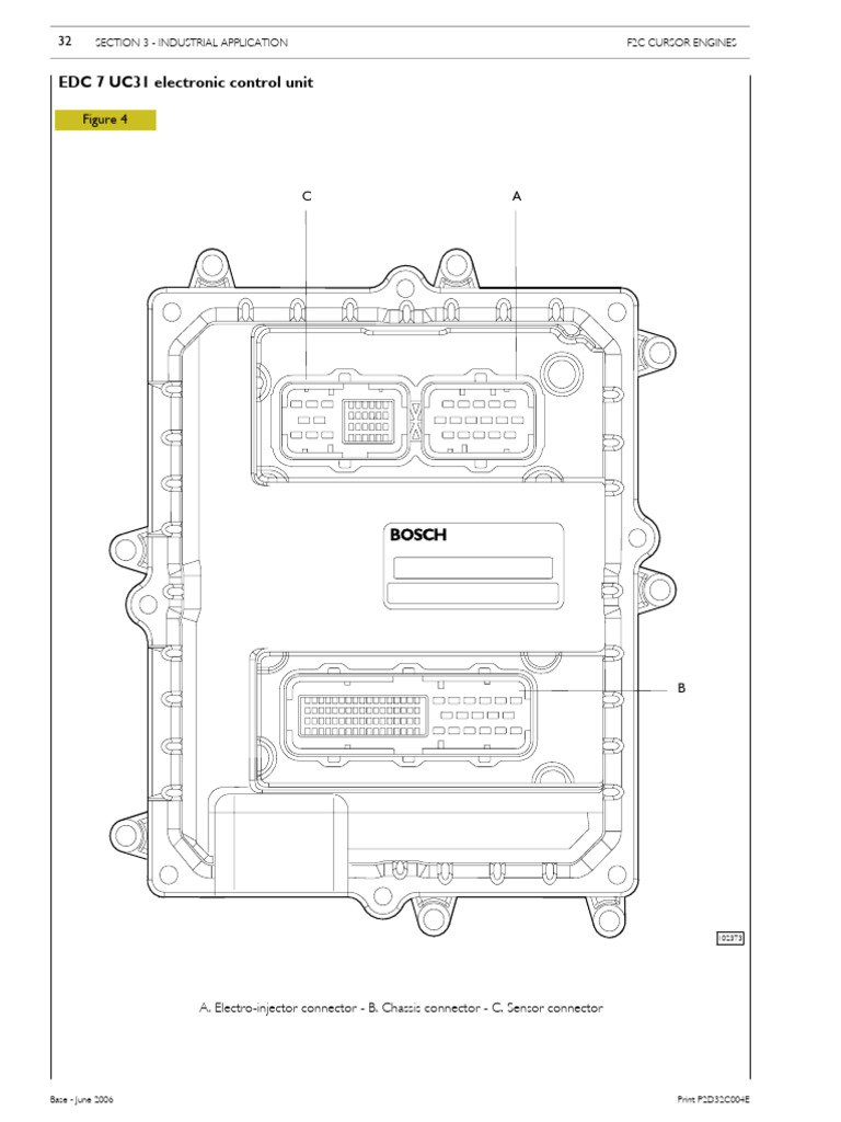 IVECO EDC7 UC31 Diagrama Electrico | PDF | Systems Engineering | Vehicle Parts