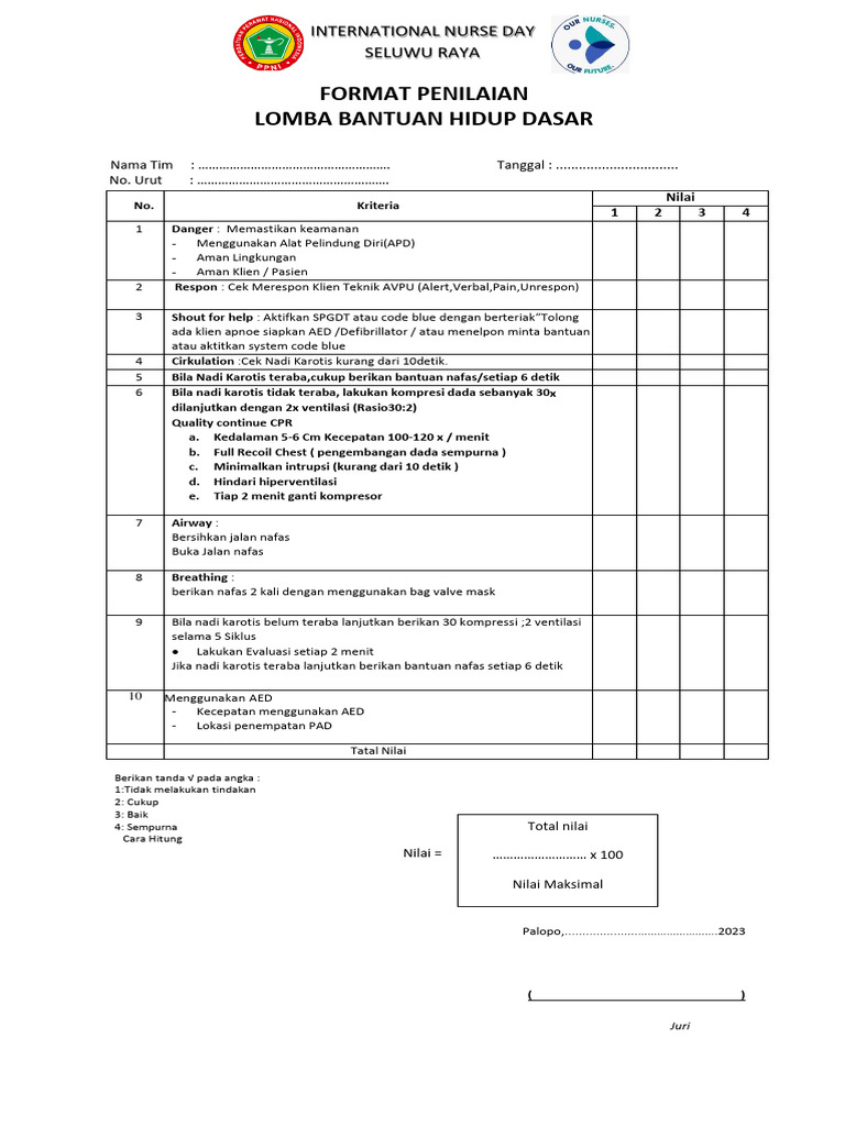 Format Penilaian RJP | PDF