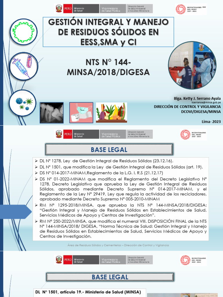 Gestion Manejo Residuos Solidos Ipress Pdf