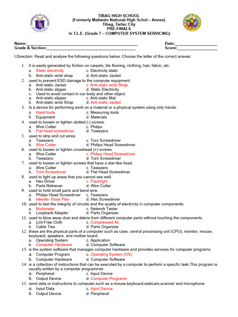 Pre Finals | PDF | Input/Output | Computer Keyboard