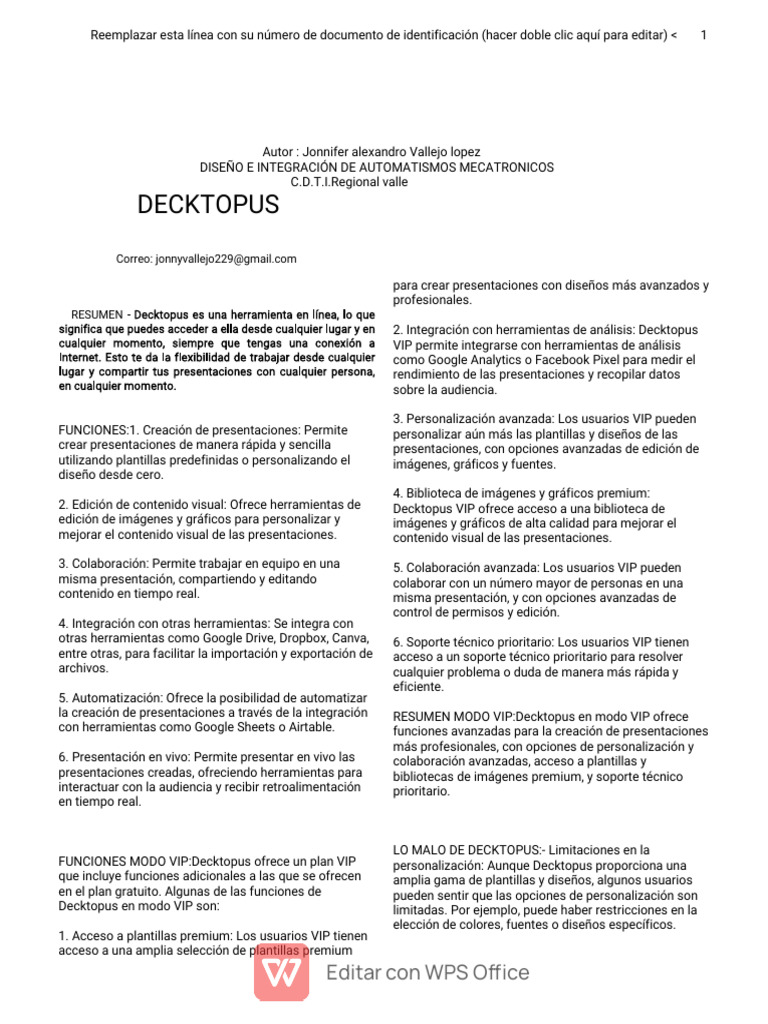 DECKTOPUS | PDF | Negocios | Arte