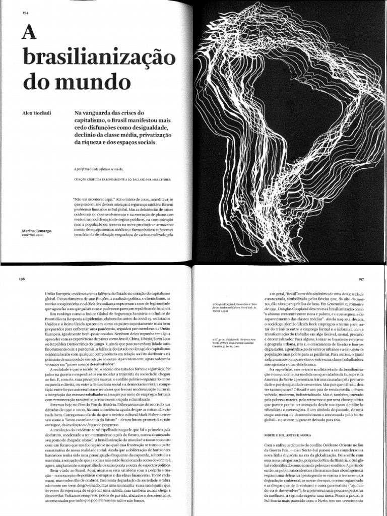 Alex Hochuli - A Brasilianização Do Mundo | PDF