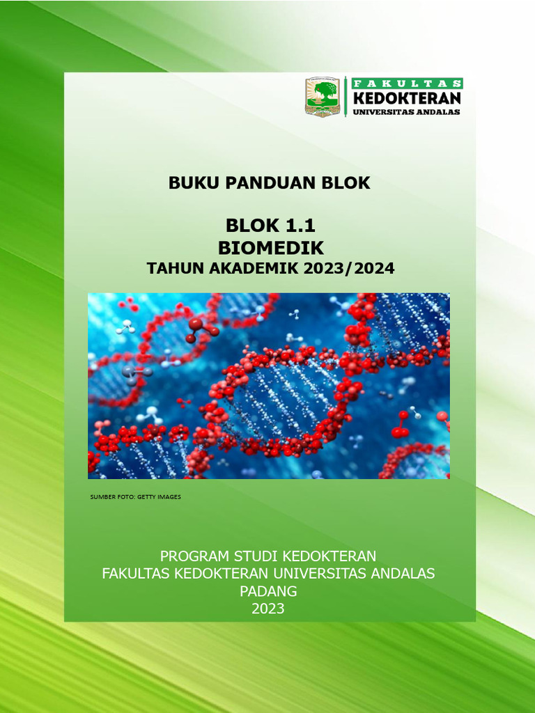 Panduan Mahasiwa Blok 1.1 (2023) Ok | PDF