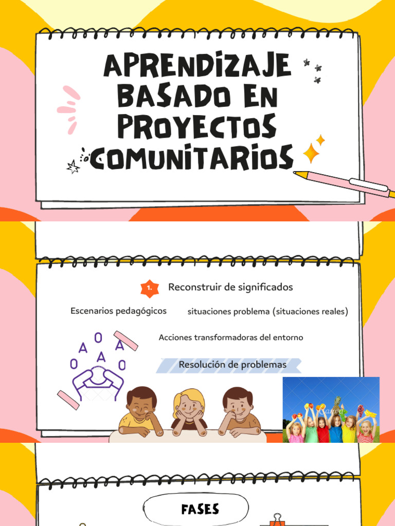 Aprendizaje Basado en Proyectos Comunitarios | PDF