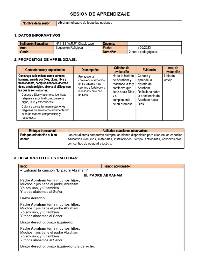 5.-Abraham El Padre de Todas Las Naciones | PDF | Dios | Abrahán