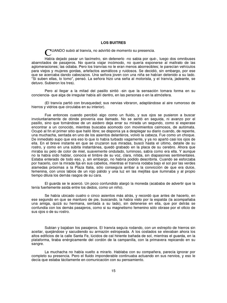 Los Buitres de Oscar Cerruto | PDF