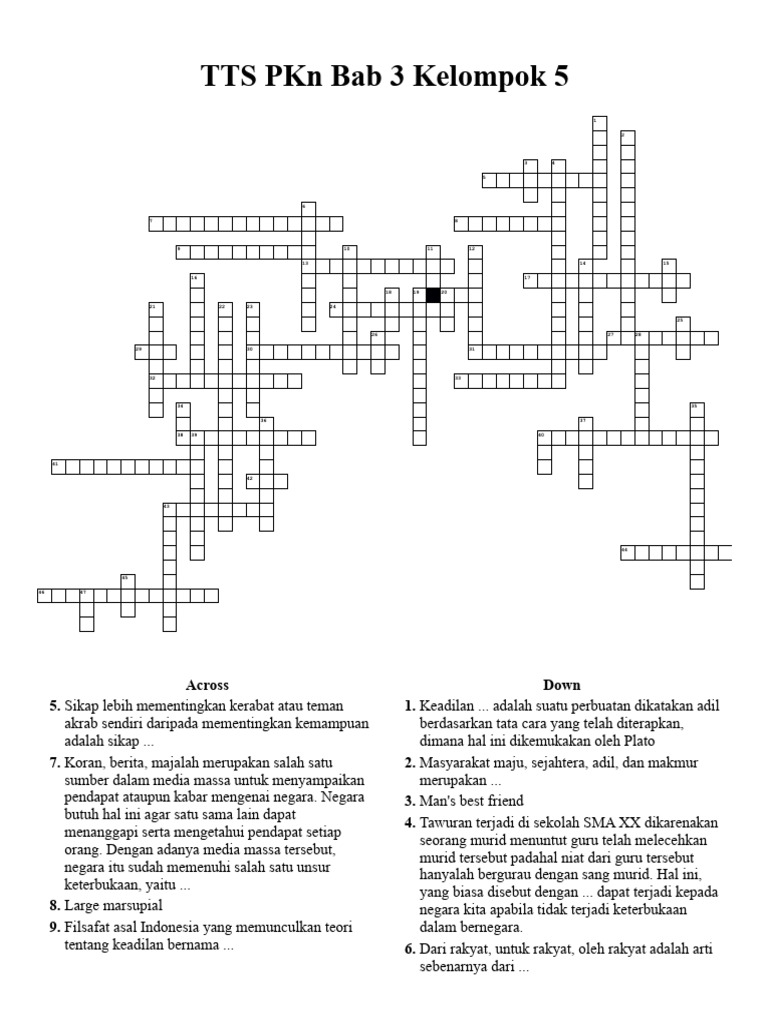 Tts PKN Bab 3 Kelompok 53 | PDF