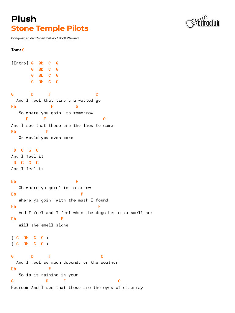 Plush - Stone Temple Pilots | PDF