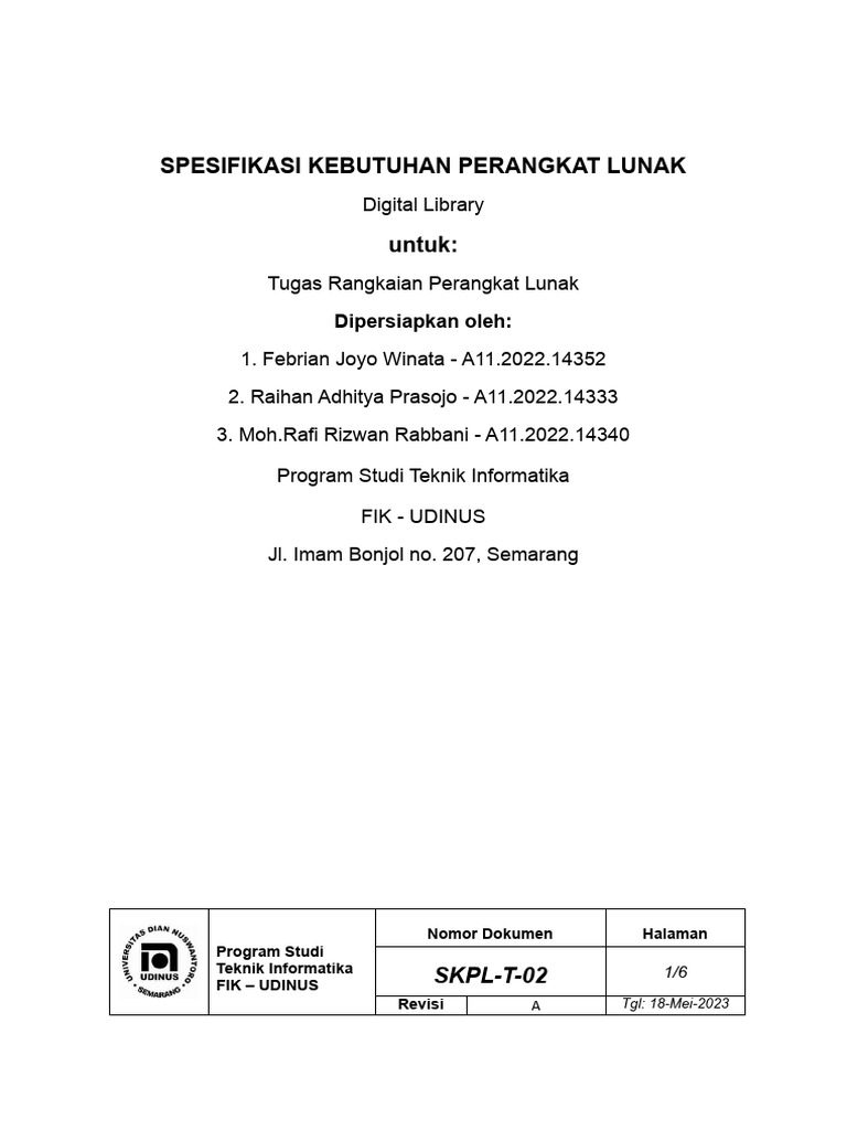 RPL Tugas Pert 8 | PDF