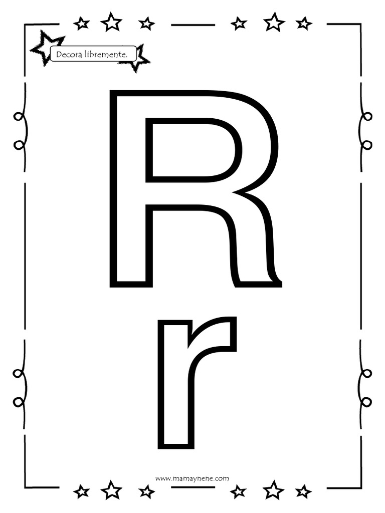 KIT Alfabeto para Niños - Letra R | PDF