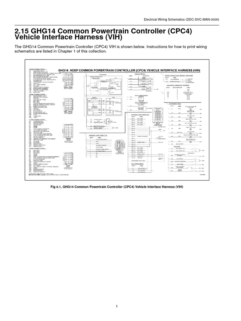 Electrical Wiring Schematics (DDC-SVC-MAN-0000)_ | PDF