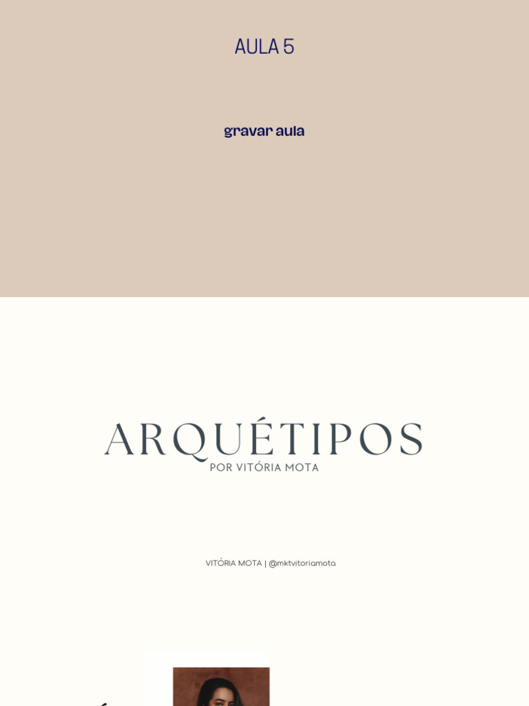 Aula 5 | PDF | Arquétipo | Carl Jung