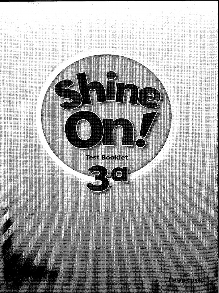 Test_booklet_Shine_On-3a | PDF