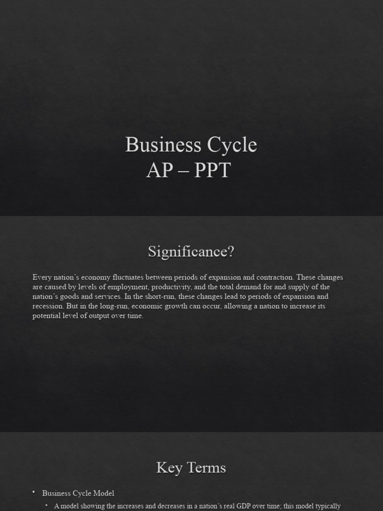Understanding the Business Cycle | PDF | Business Cycle | Recession