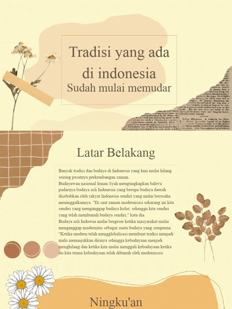 PPT Tradisi | PDF