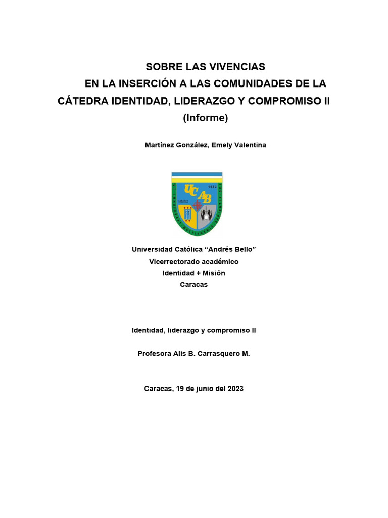 INFORME ILC | PDF