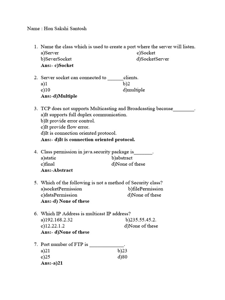 MCQ Ajp | PDF