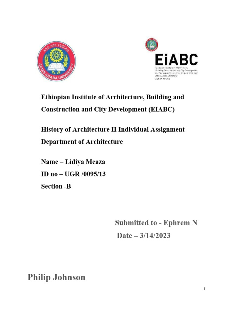 History Assignment Final | PDF | Architectural Design | Architecture