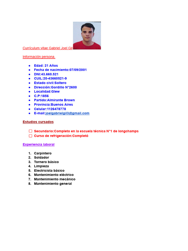 JOEL GABRIEL GIL | PDF