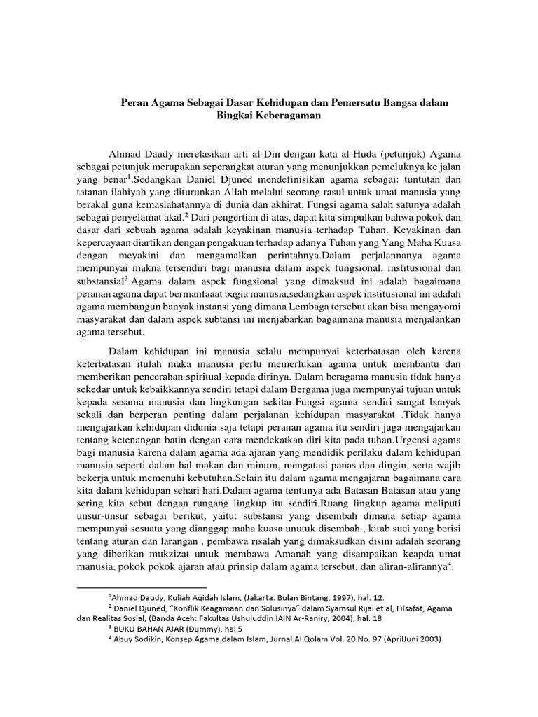 esai agama | PDF