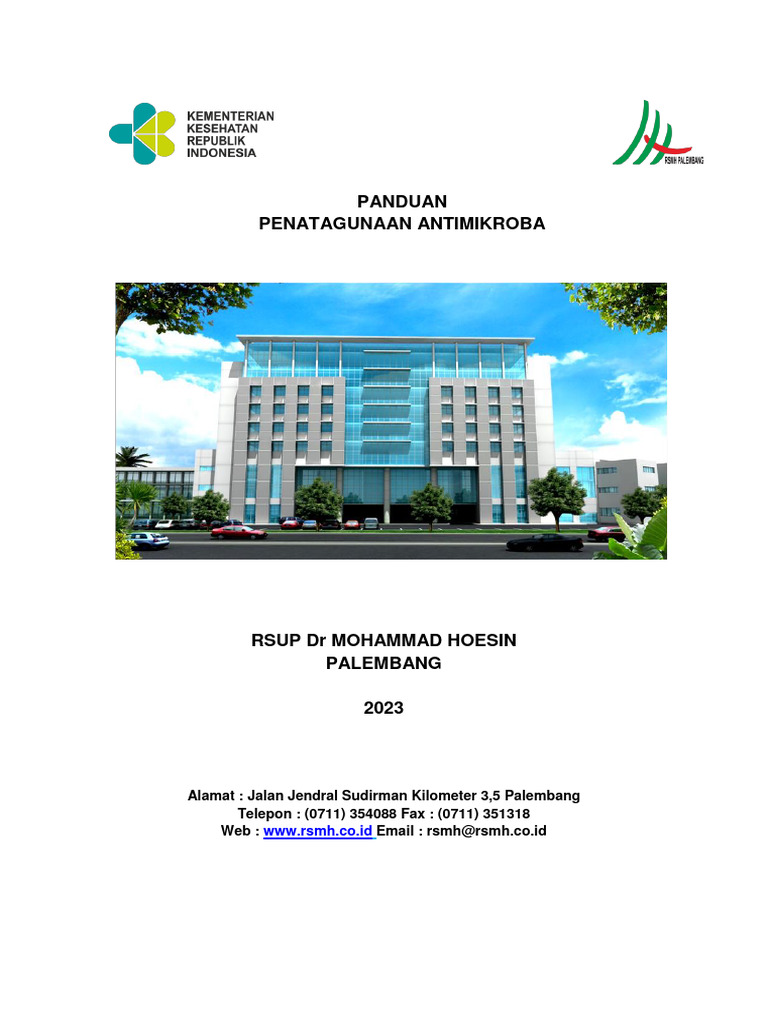Panduan Penatagunaan Antimikroba (Pga) RSMH 2023 | PDF