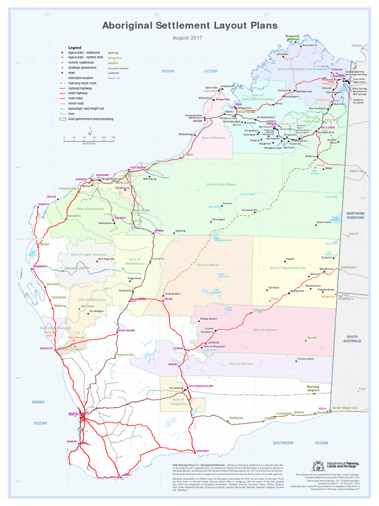 Aboriginal Communities Western Australia 2017 | PDF