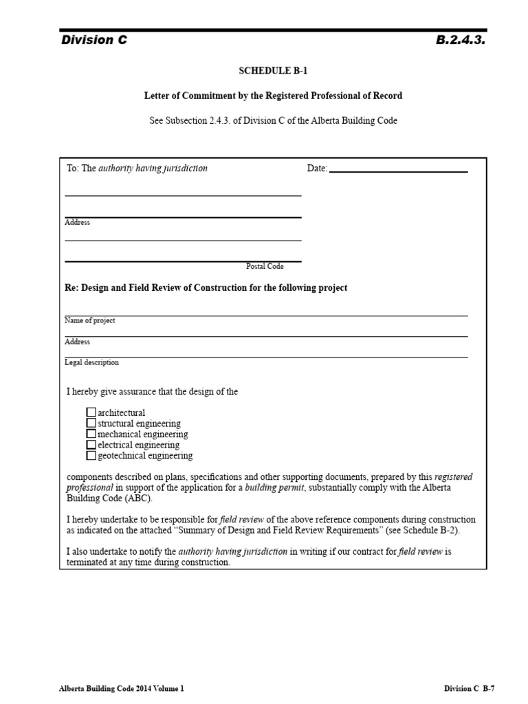 ABC Schedule B-1 2014 | PDF