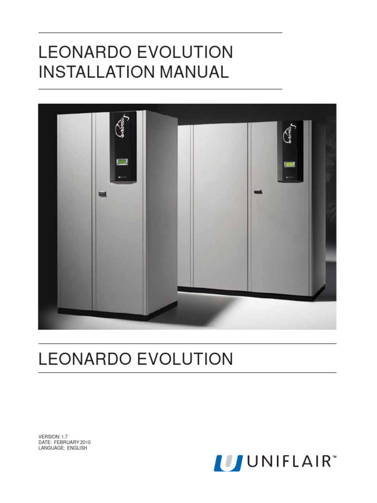 Uniflair Leo | PDF | Applied And Interdisciplinary Physics | Home Appliance