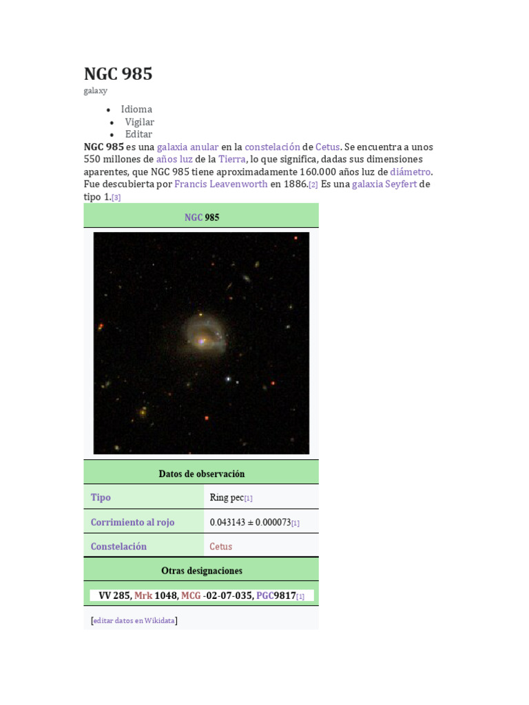 Documento (11) 3 | PDF | Astronomía Extragaláctica | Astronomía estelar