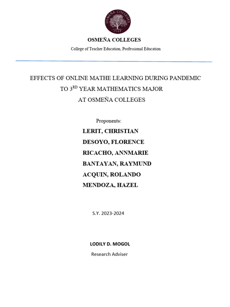 Thesis Chaper New2 | PDF | Mathematics | Learning