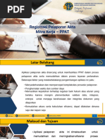 Panduan Layanan Elektronik (PPAT) Pengecekan Sertipikat | PDF