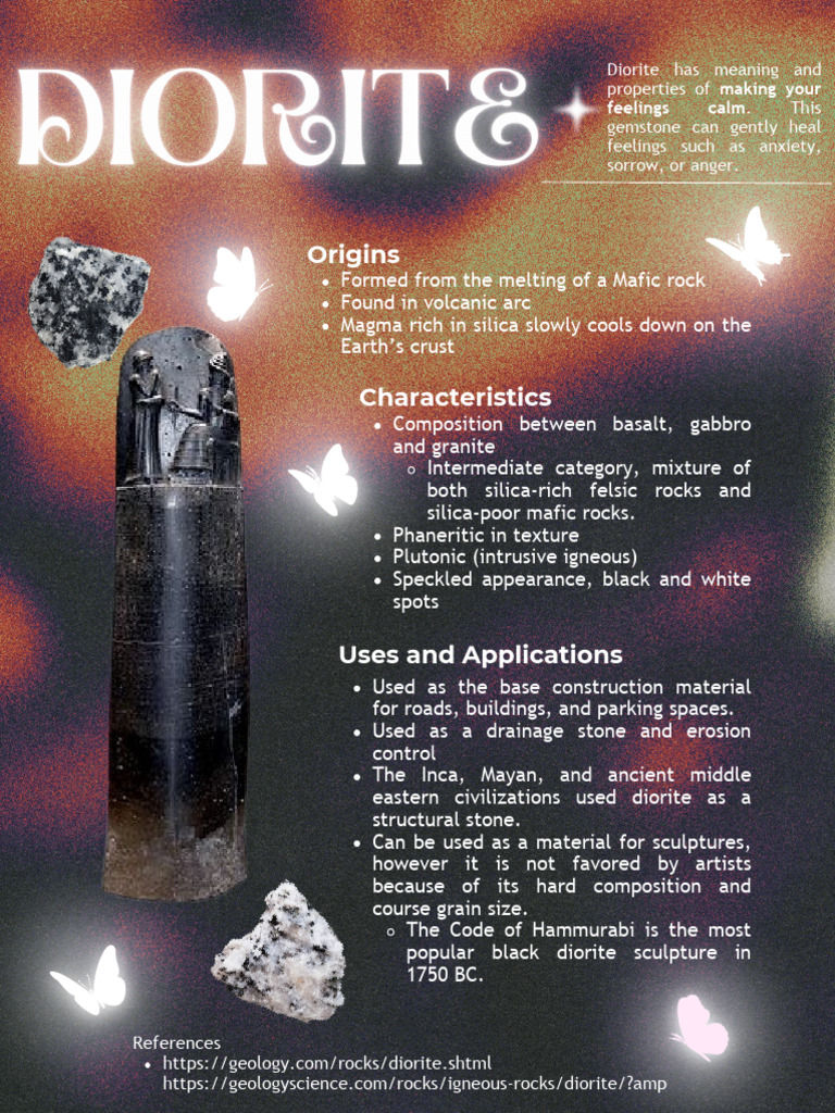 Goldstein - Diorite Rock Sample - Macato, Manere, Manigo | PDF