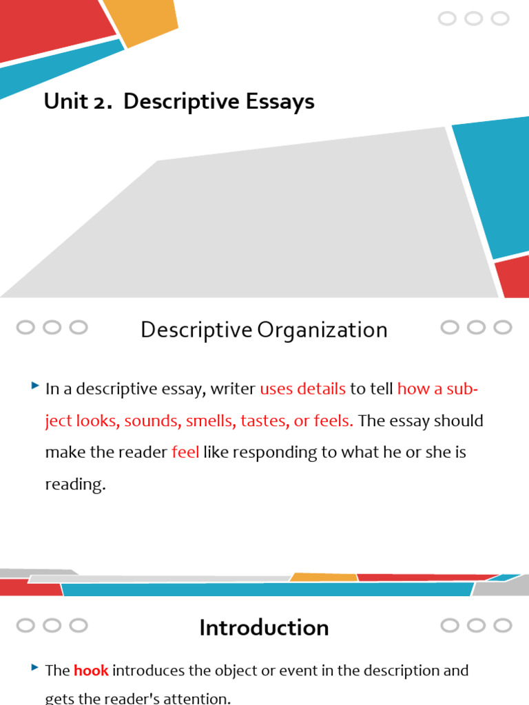 Unit 2-1 | PDF | Taste | Essays