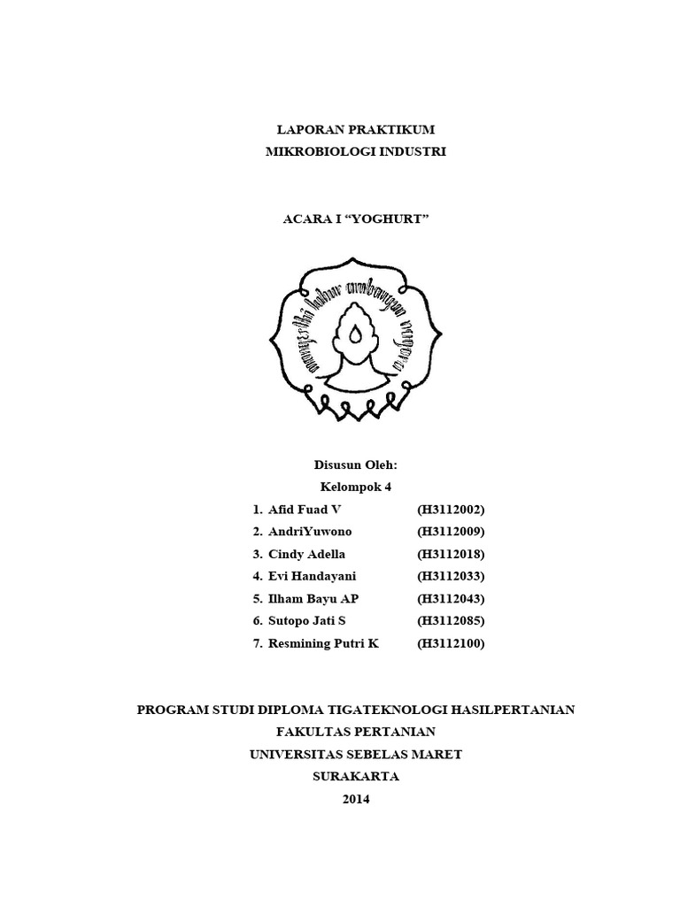 Acara 1 Yoghurt | PDF