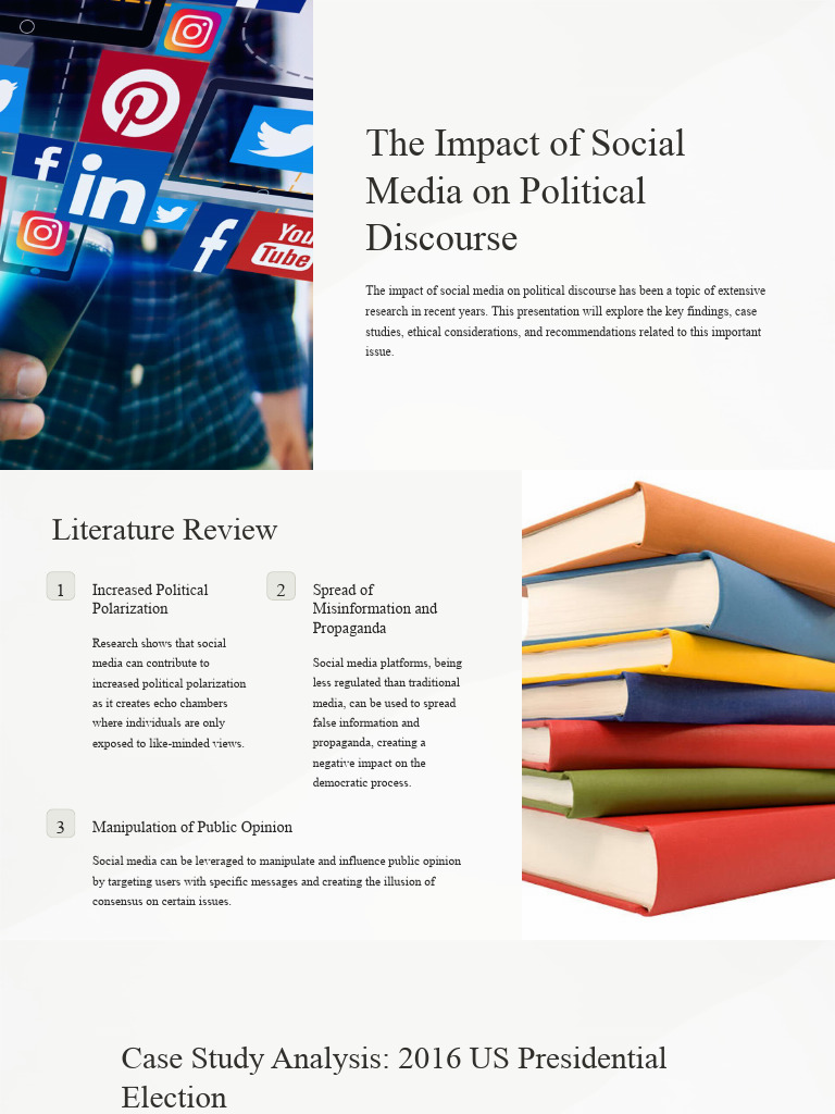 Ahmad Raza 717 The Impact of Social Media On Political Discourse | PDF ...