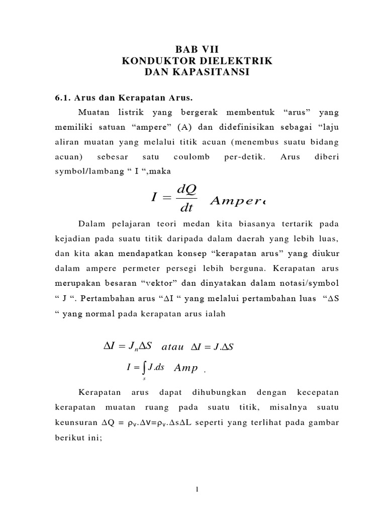 Konduktor Dielektrik dan Kapasitansi | PDF | Teknologi & Rekayasa
