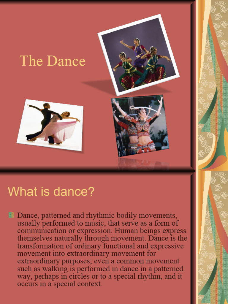 Dance | PDF | Dances | Entertainment